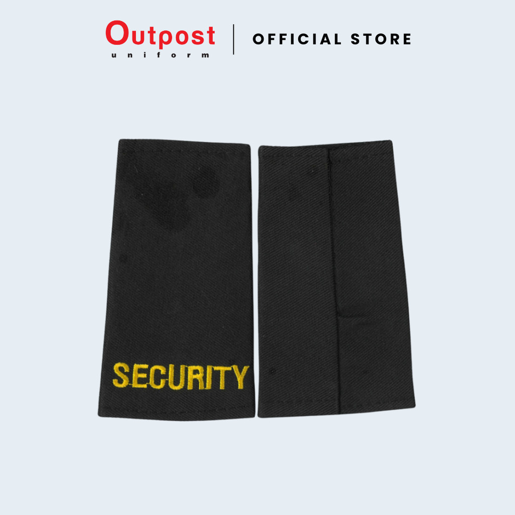 Outpost Security Eplot / Tanda Pangkat Sulam Pengawal Keselamatan ...
