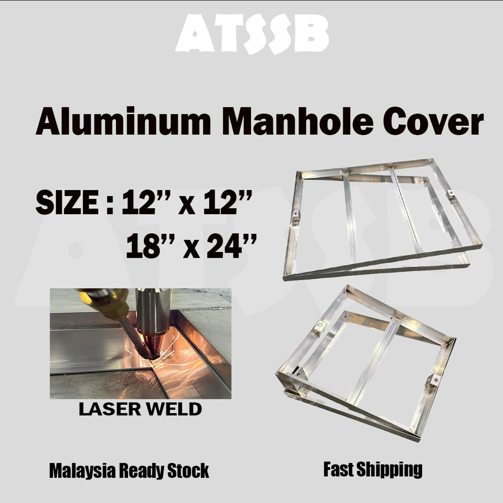 ATSSB 12"x12" 18"x24" Aluminium Manhole Cover Mosaic Cover Frame ...