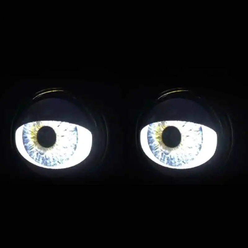[Ready Stock]Headlight lens dynamic demon eye Bifocal lens dynamic ...