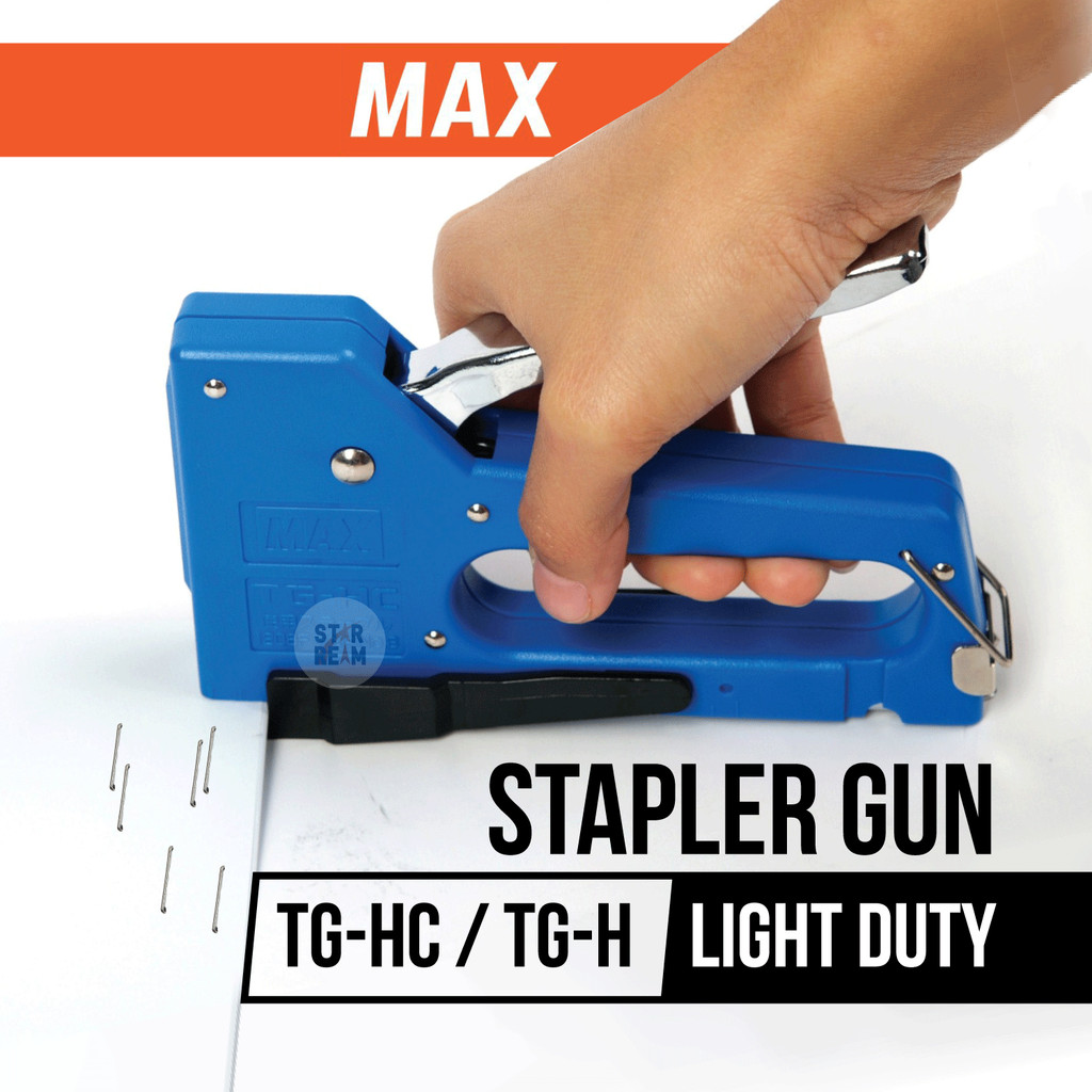 Light Duty MAX Stapler Gun Tacker (TG-H/ TG-HC) Gun Stapler/ 订书机枪 ...