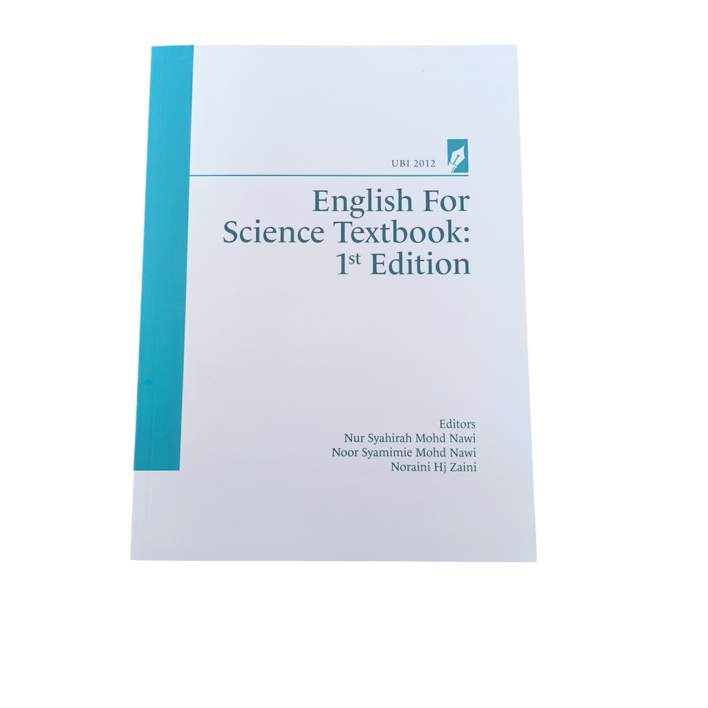 ENGLISH FOR SCIENCE TEXTBOOK : 1ST EDITION | Shopee Malaysia