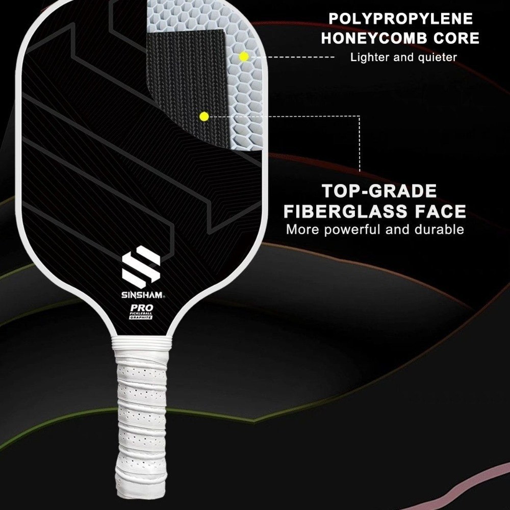 SINSHAM T700 Carbon Professional 16mm Pickleball Paddle Fiber Hot ...