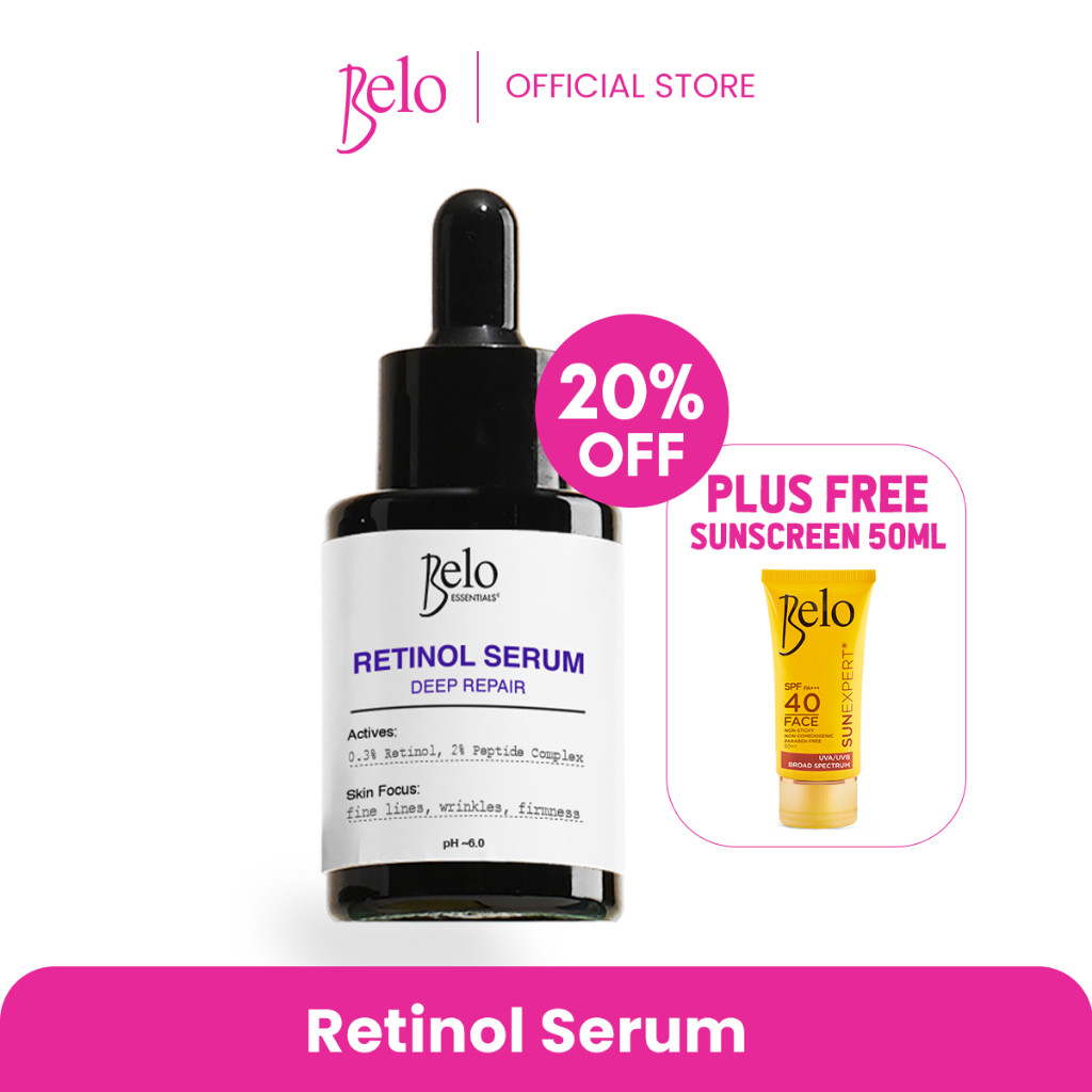 Belo Essentials Retinol Deep Repair Serum 30ml | Shopee Malaysia