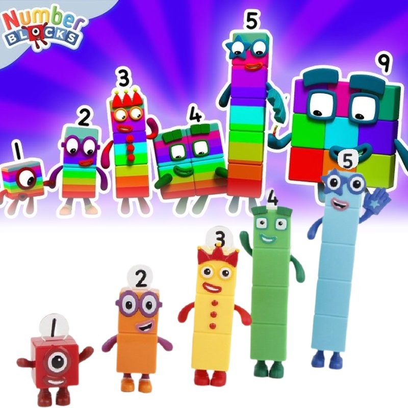 And Fun Engaging Numberblocks Transformable Figures With Versatile ...