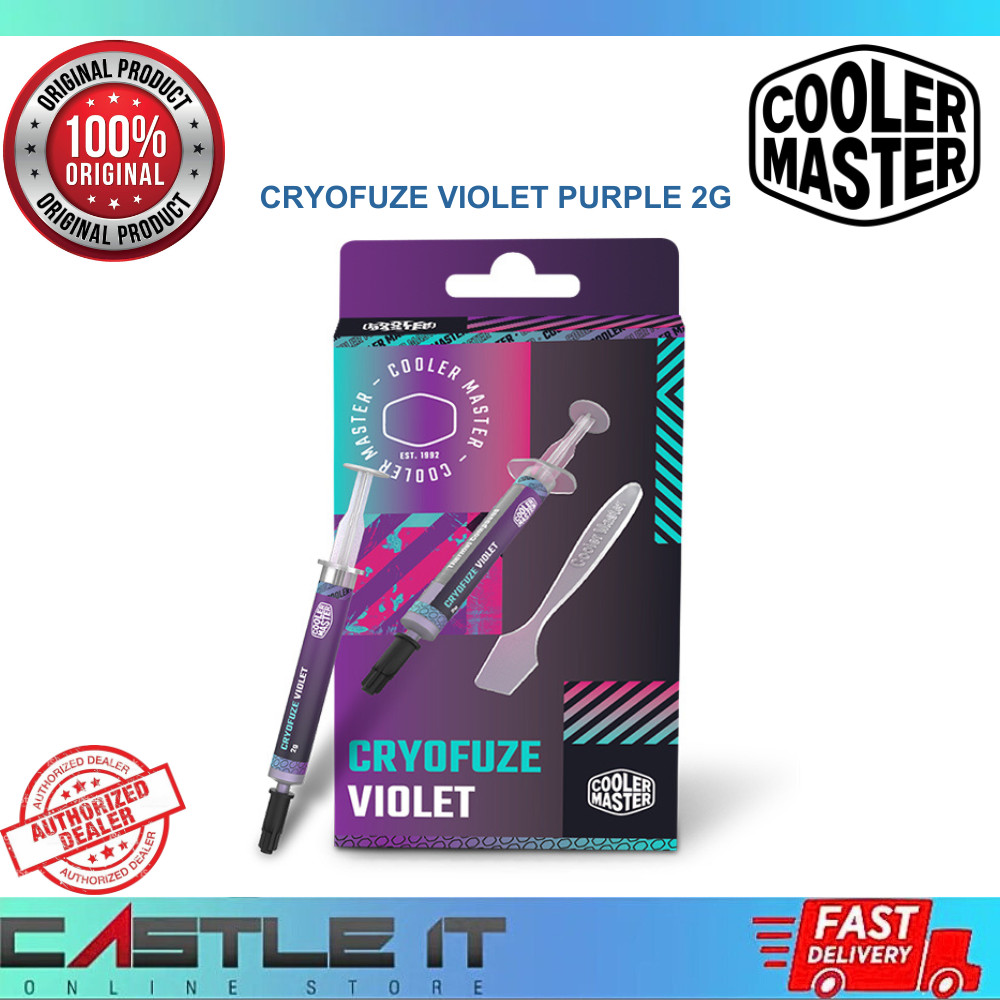 Cooler Master CRYOFUZE VIOLET PURPLE 2G High Performance Thermal ...