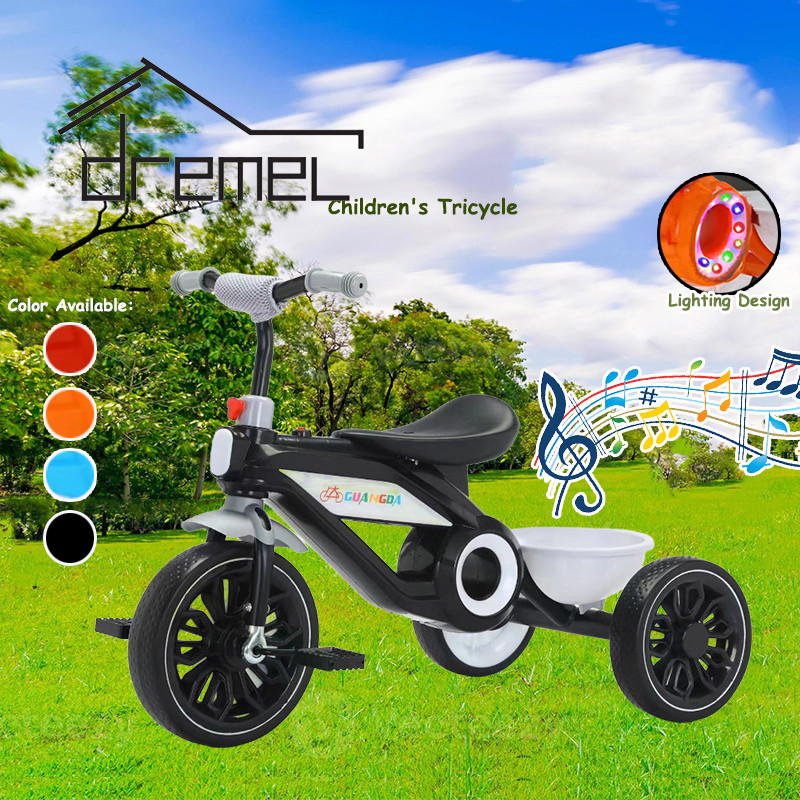 Dremel Tricycle Bicycle Outdoor For Children 3 Wheels Balance Bike ...