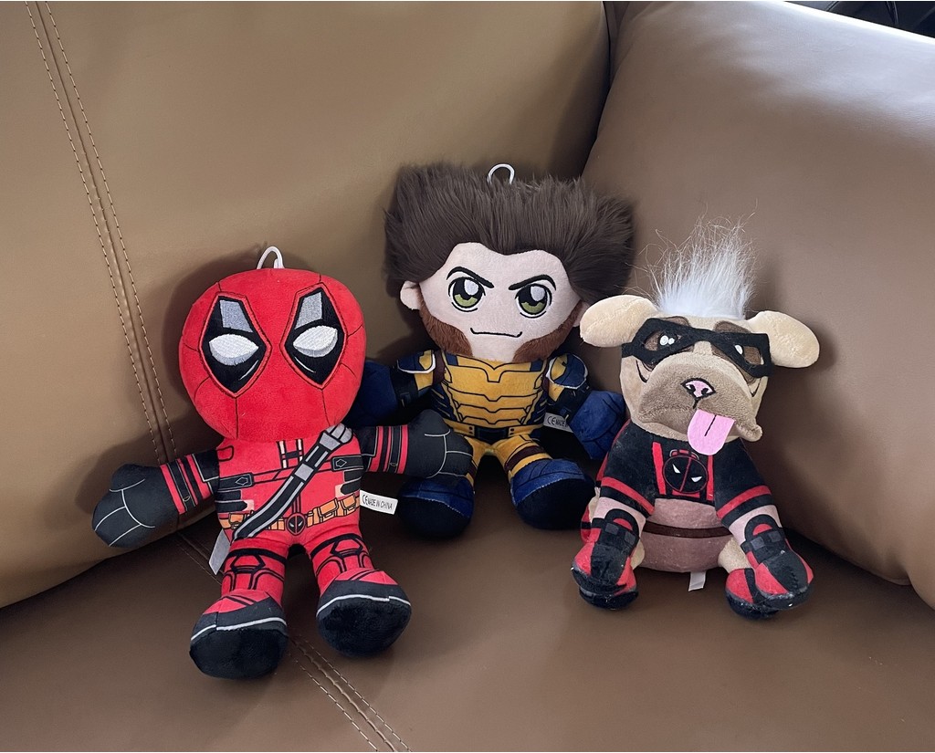 BCT In Stock Cute Deadpool Plush Toy Deadpool Dolls Gift for Kid Home ...