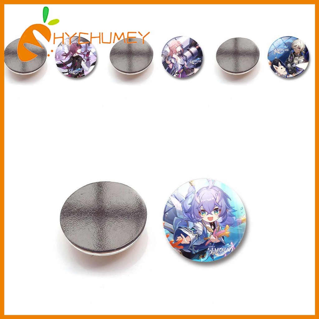 Unique Anime Crystal Glass Magnets 30mm Cartoon Design Decorations ...