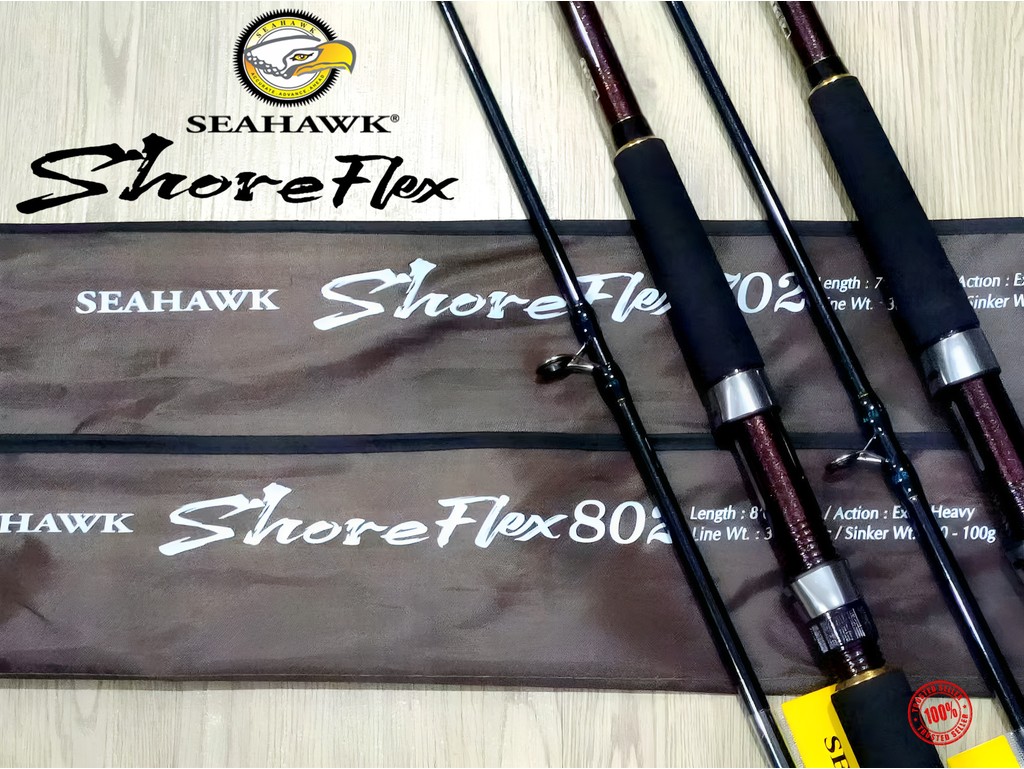 SEAHAWK SHORE FLEX SURF FISHING ROD | Shopee Malaysia