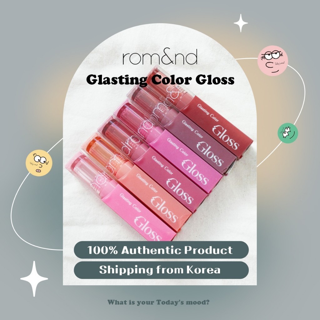 [romand] Glasting Color Gloss | romand romand watery colour gloss tint ...