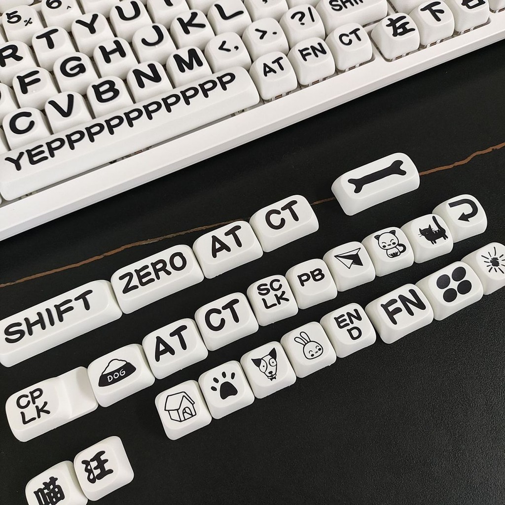 【Super Big Letter】Animal Party Keycap XDA Profile PBT Dye Sublimation ...