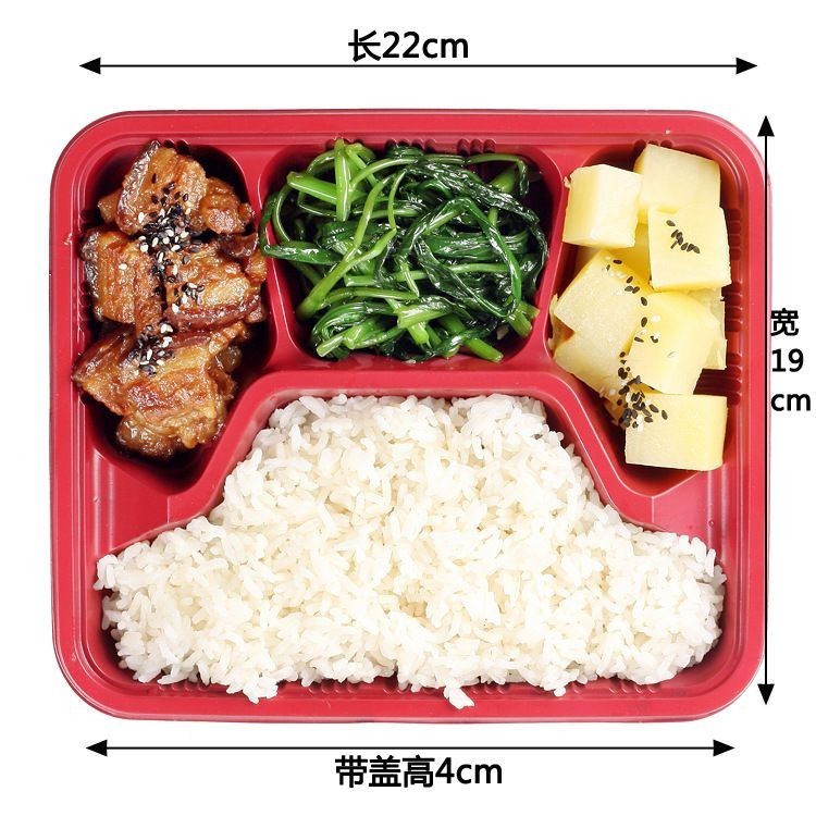 Disposable Lunch Box, Fast Food Box, Four-grid, Five-grid Lunch Box ...