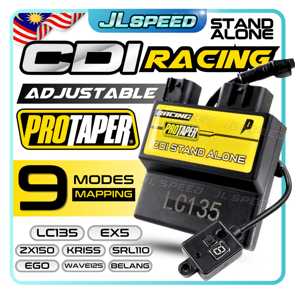 PROTAPER Racing Cdi Unit (9 Mode) LC135 V1-V7 KRISS BELANG 150 EX5 WAVE ...
