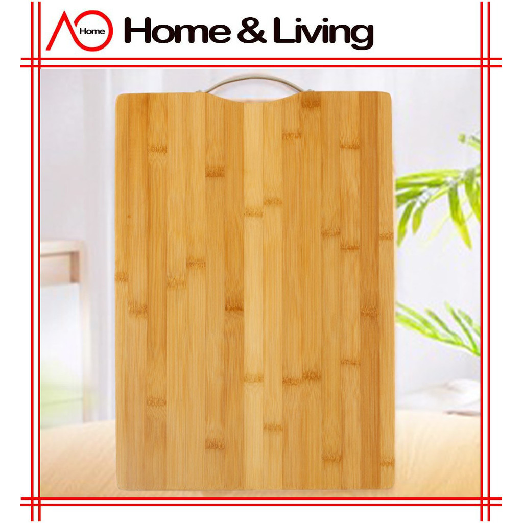 AO Home Chinese Kitchen Cutting Board Large Thickened Bamboo Cutting ...