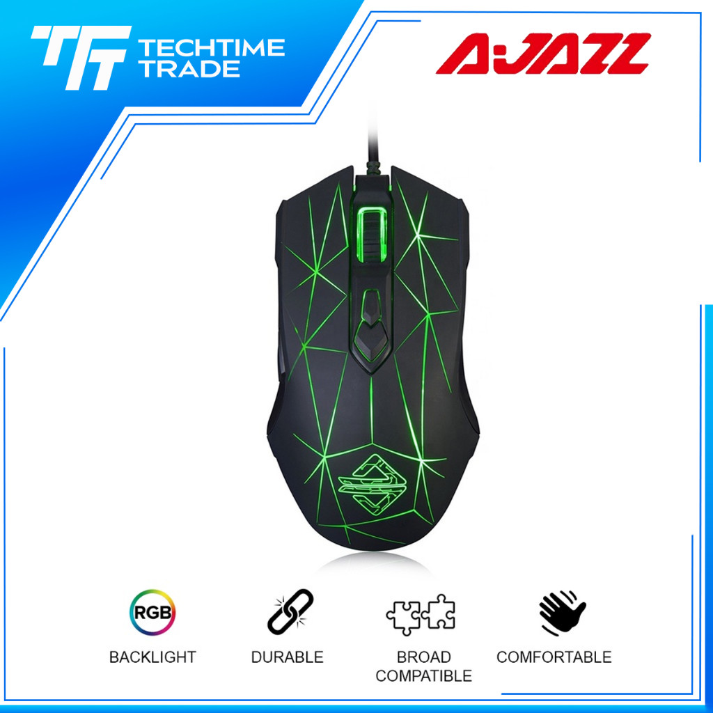 Ajazz AJ52 Programmable Gaming Mouse | Shopee Malaysia