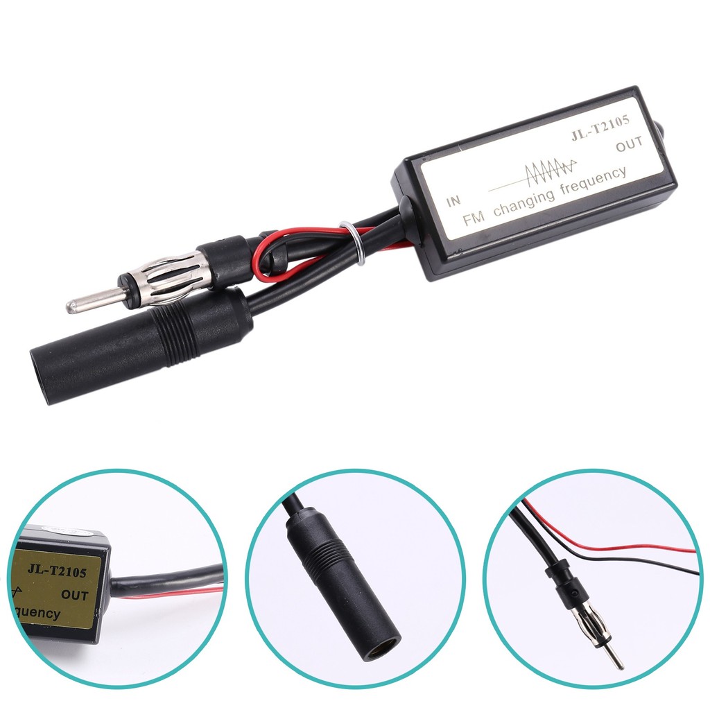 FM Converter Antenna Radio Band Expander for Japanese Car Accessory ...