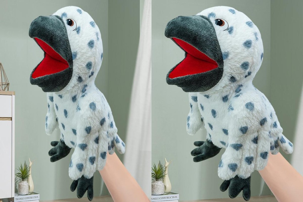 XPS Plush Bird Hand Puppet Owl Plush Puppet Plush Parrot Hand Puppet ...