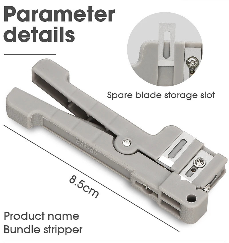 45-162 45-163 45-165 Fiber Optic Stripper Coaxial Cable Stripper ...