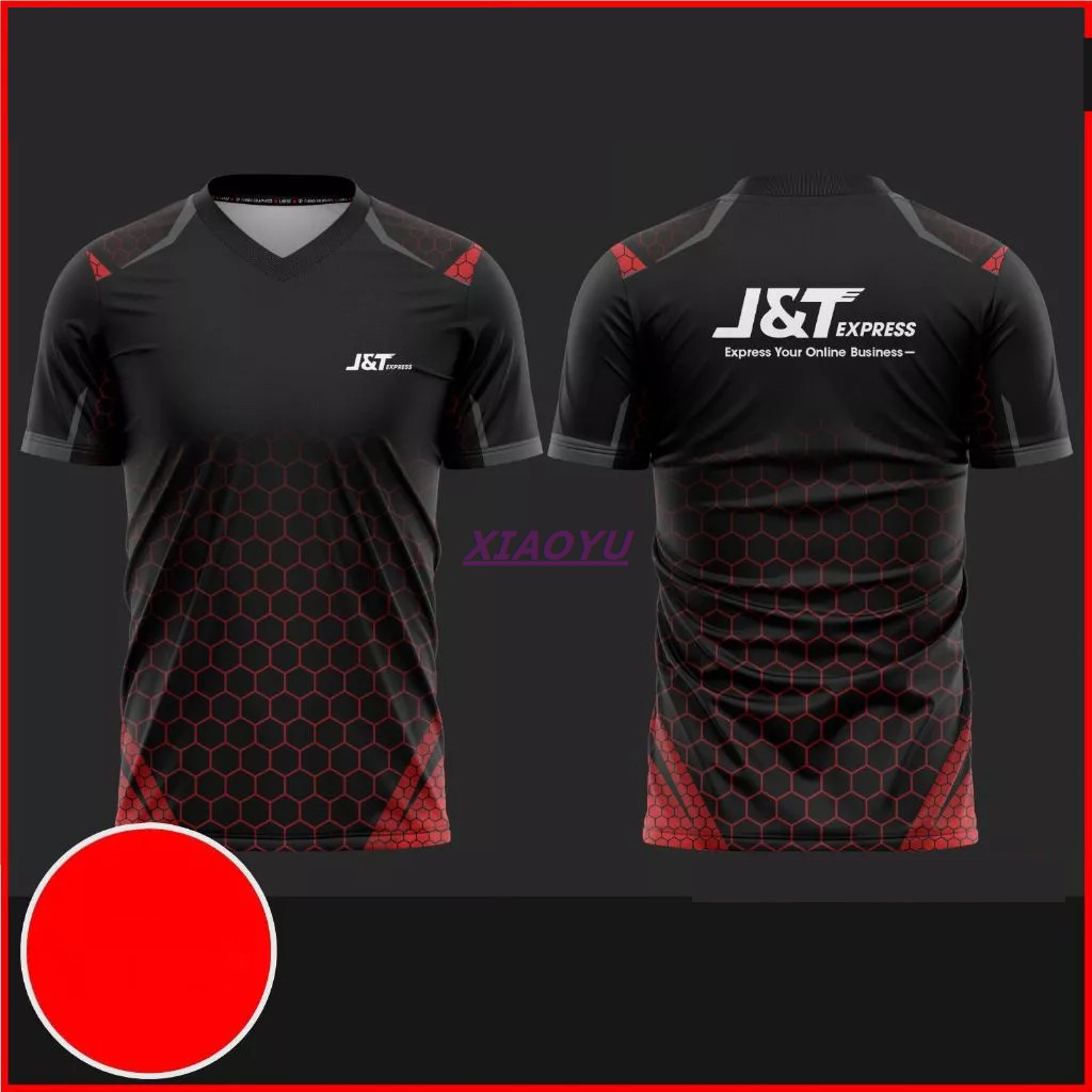 Parama!! | Jnt Express Jersey Full Printing Cool J&t Package Courier ...