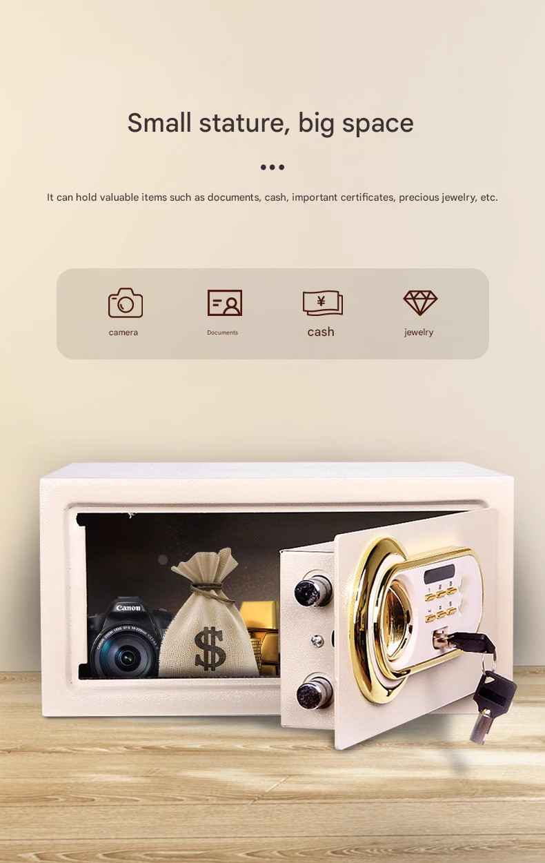 (COD) LiveTech Premium Safety Box Home Office Hotel Digital Safe Box ...