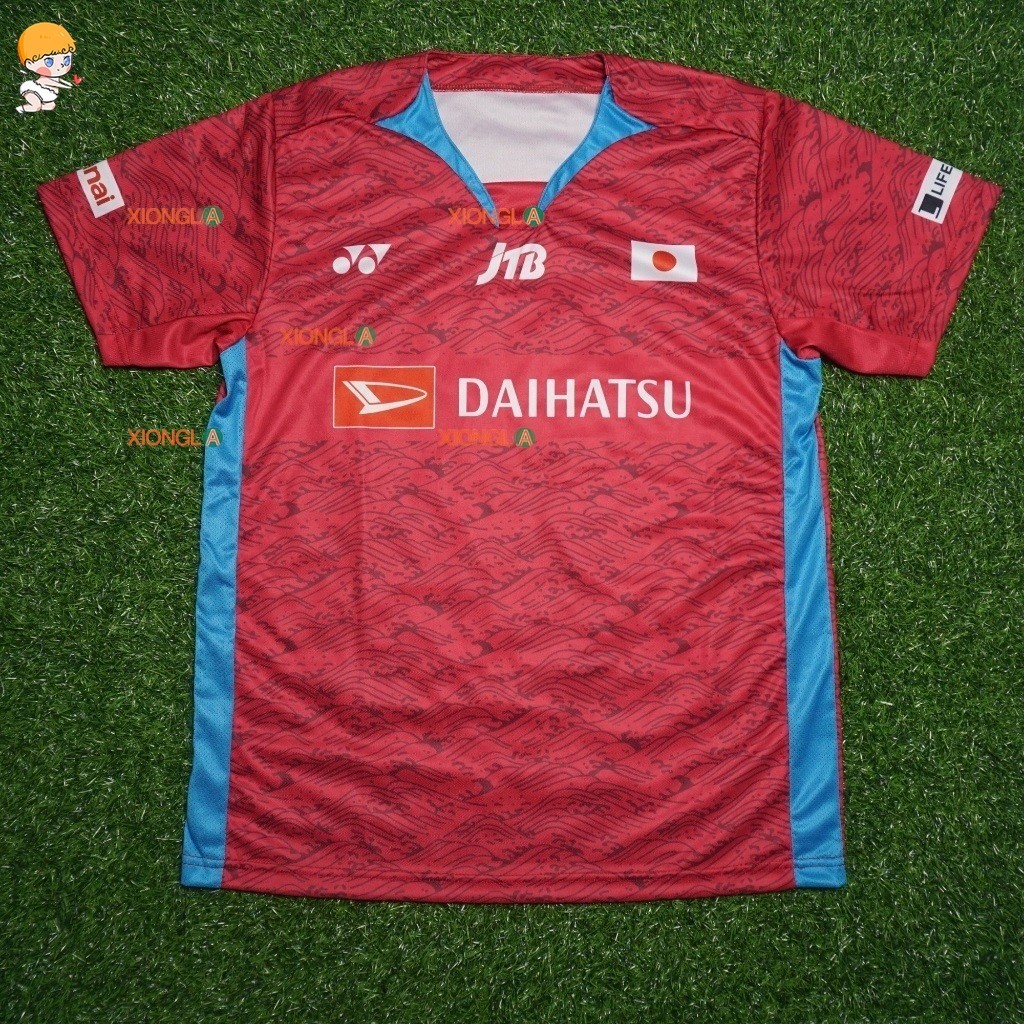 Jersey Badminton Japan 2024 Adult(Free Printing Of Personal Name ...