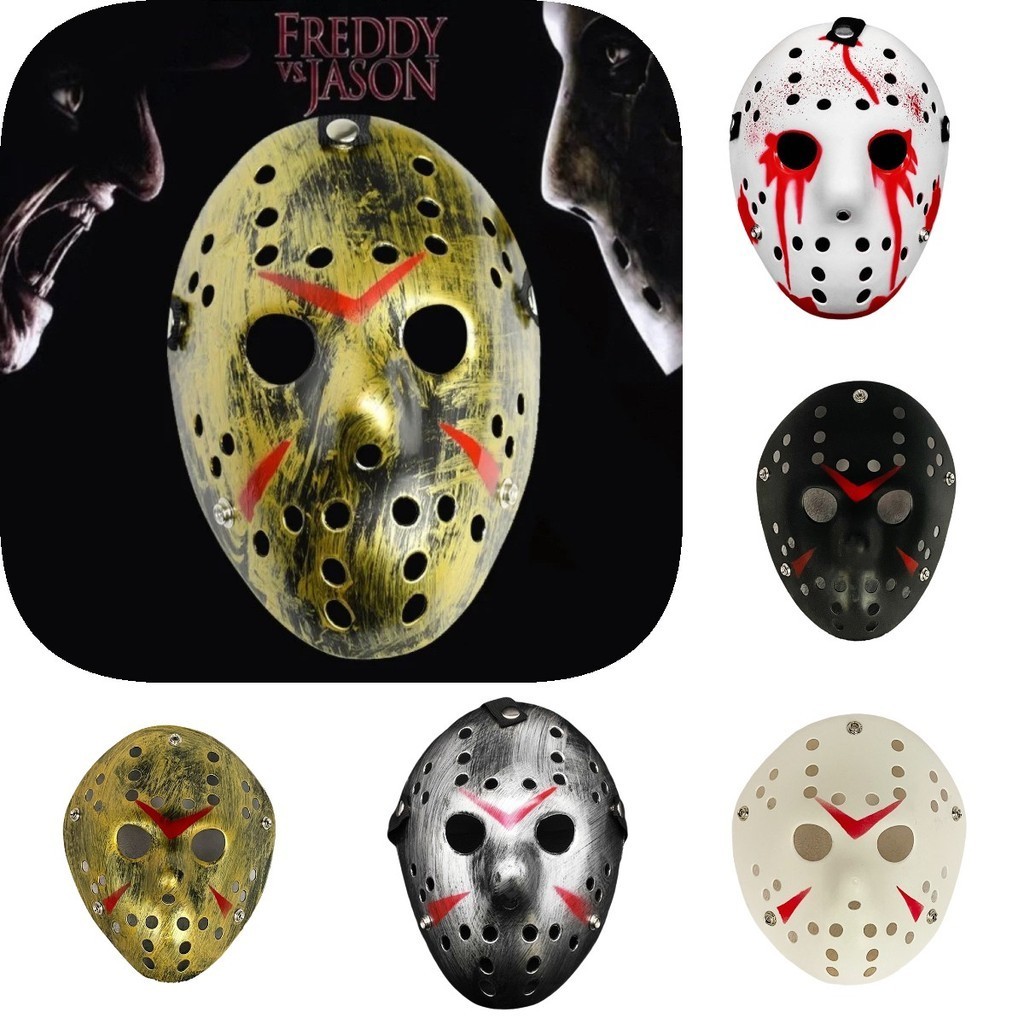 Mask Jason Creepy Gold Version For Halloween Costume Parties And ...
