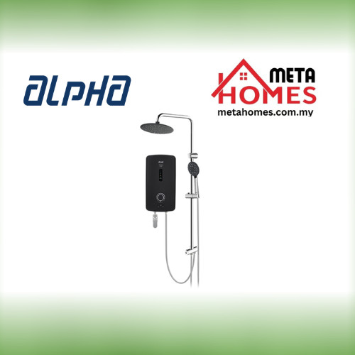 Alpha 3.8kW 2 Liters/minute Instant Shower Heater (Rain Shower Set) IM ...