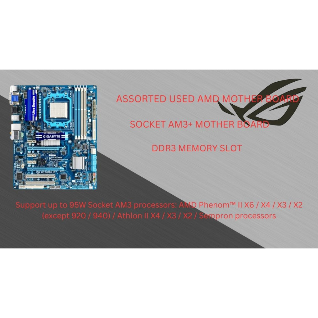 AMD AM3 and AM3+ Mother Board | Shopee Malaysia