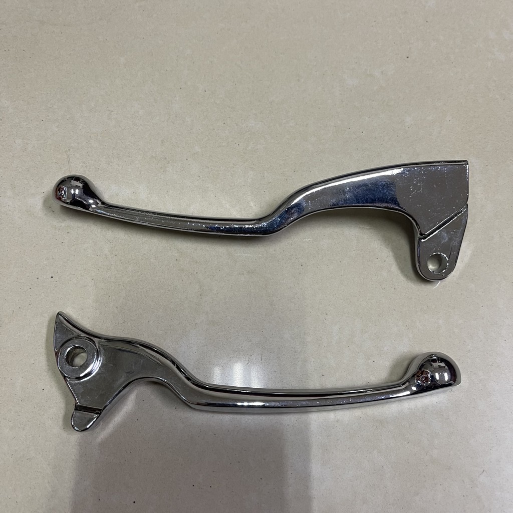 YAMAHA EGO EGO S EGO LC NOUVO-LC BRAKE LEVER LH RH SET CHROME BREK ...
