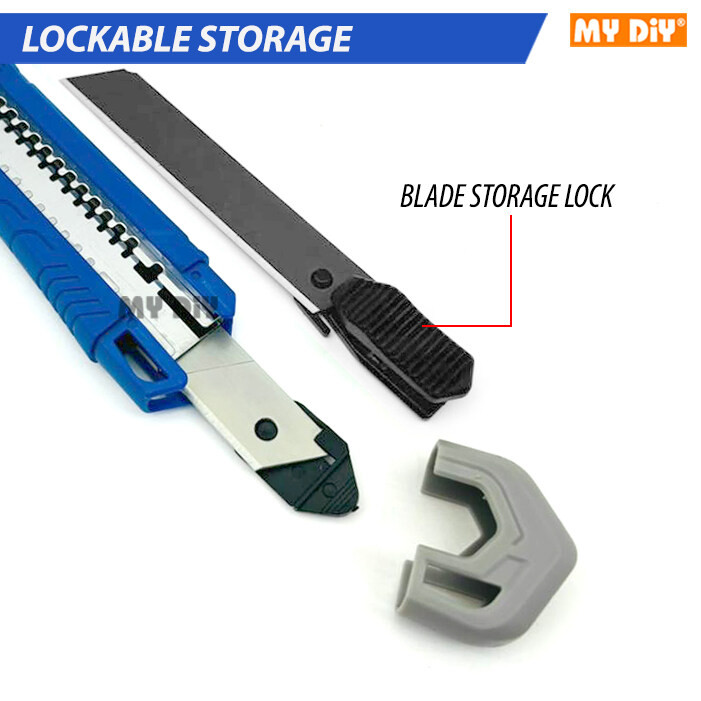 MYDIYHOMEDEPOT - INDUSTRIAL CUTTER KNIFE FOLDABLE UTILITY CUTTER KNIFE ...