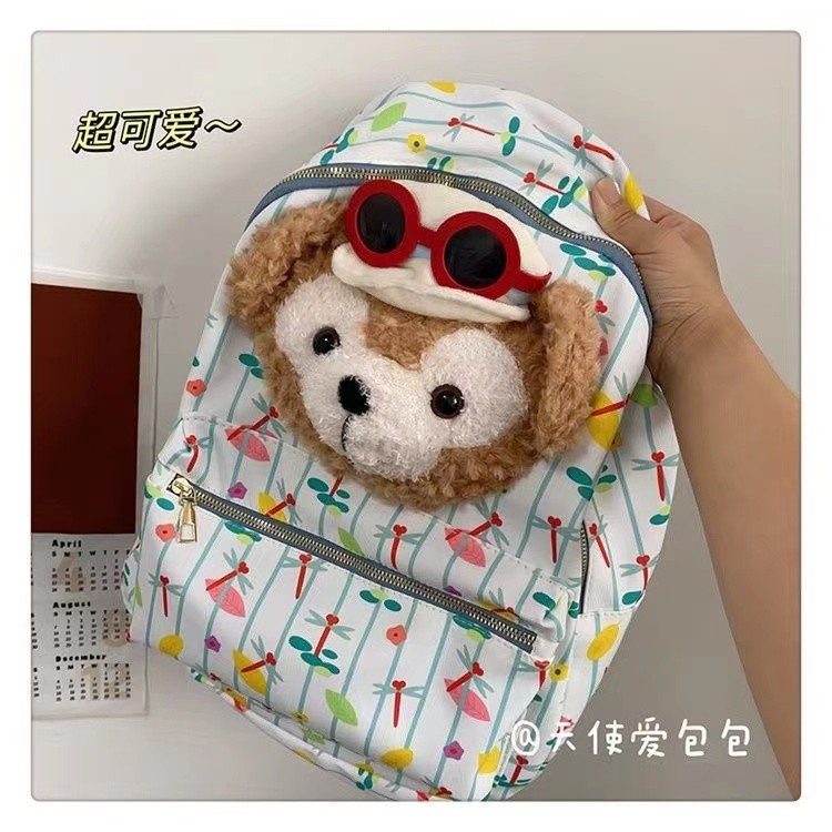 Spot goodlittle red book Same style Duffy schoolbag Duffy bear ...