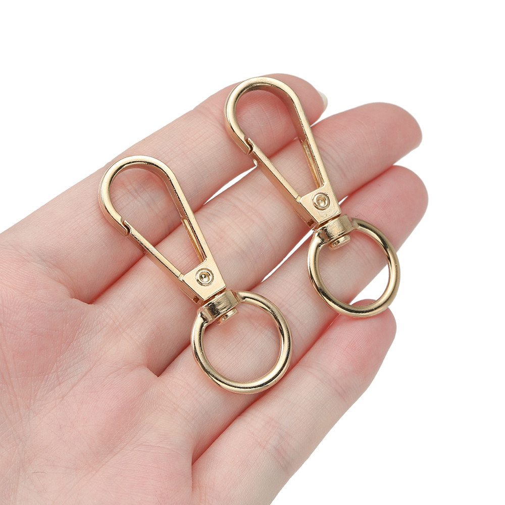 St. kunkka 2-10Pcs Alloy Spring Buckle Fashion Keychain Rotatable for ...