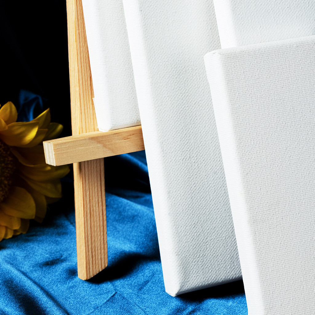 Deli Finenolo Stretched Cotton Canvas Cotton Board Frame Kanvas Lukisan ...