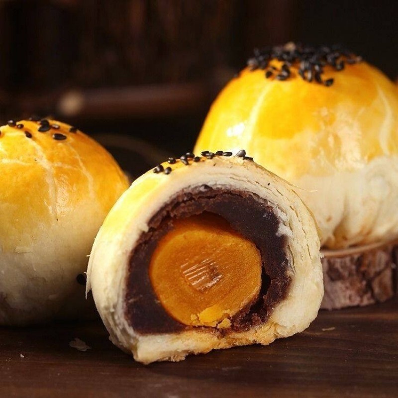 ZEJUN Red Sun Salted Egg Yolk Raw Red Heart Salted Egg Yolk Freshly ...