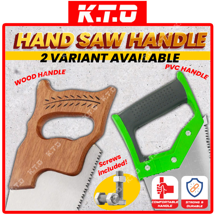 Wood / PVC Hand Saw Handle / Pemegang Gergaji Kayu Tangan / 手柄锯子 ...