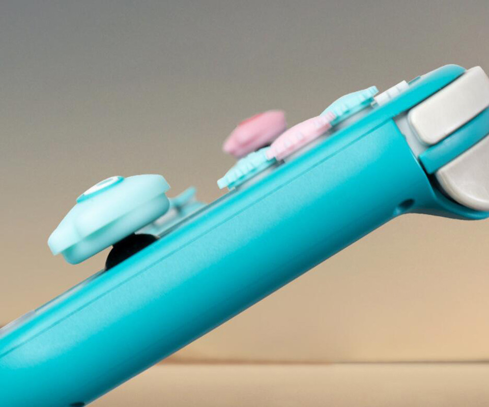 Splatoon 3 Games Silicone Soft D-pad Cross Direction Button ABXY Key ...