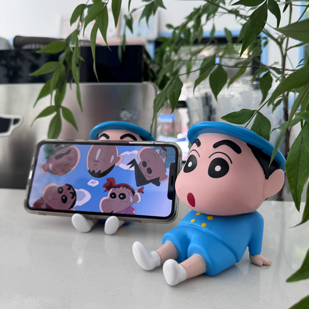 Crayon Cartoon Shin-chan Mobile Phone Holder Cute Shin-chan Anime ...