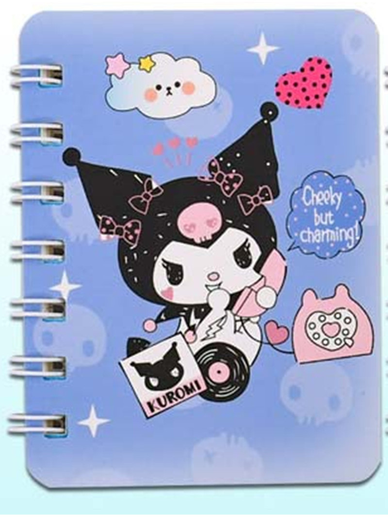 [READY STOCK] A7 Kuromi Small Notebook KuromI Diary KuromI Notepad A7 ...