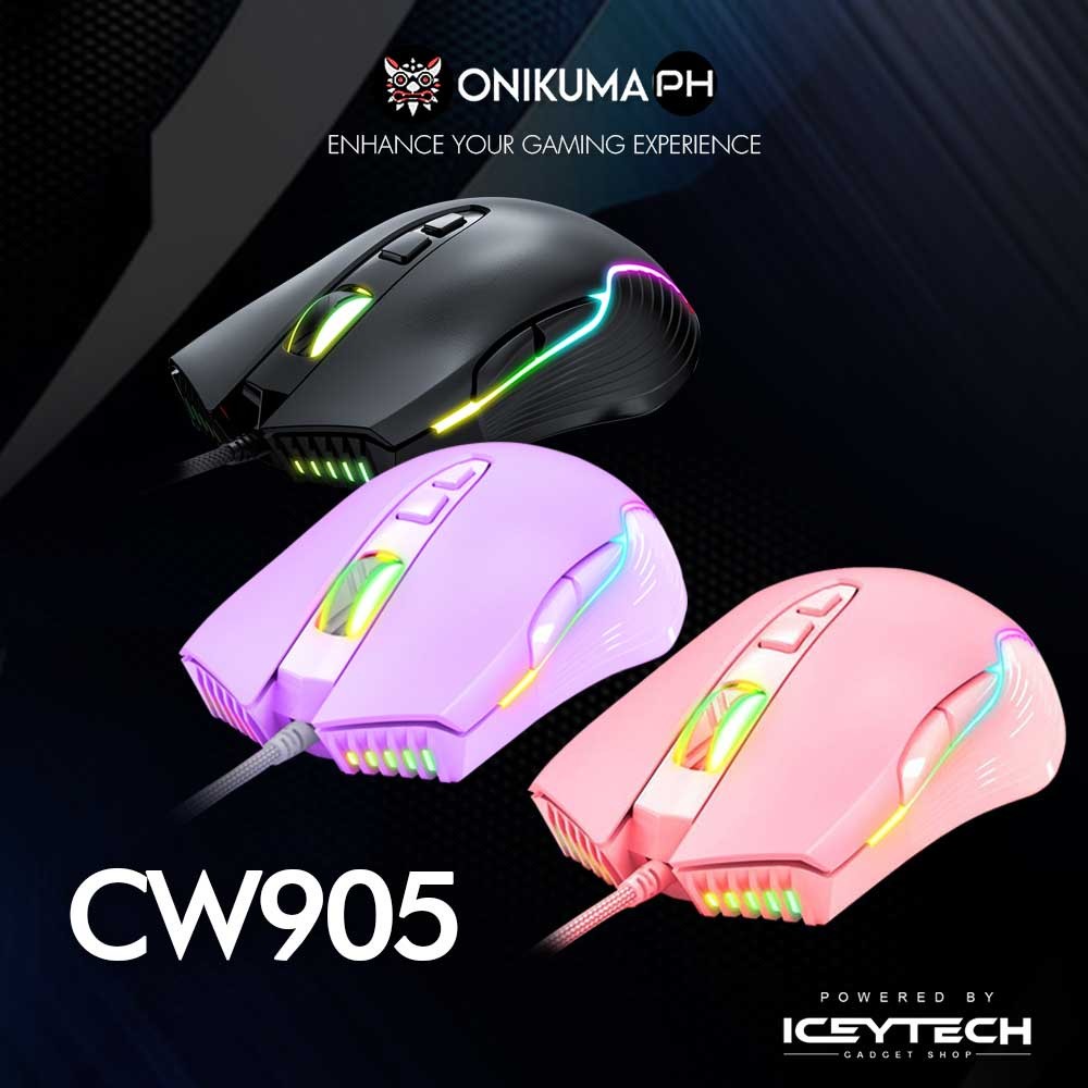 ONIKUMA CW905 RGB Gaming Mouse | Shopee Malaysia