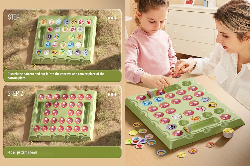 [TY] Flipping Chess Matching Game Memory Reversi Chess Game Fruit ...