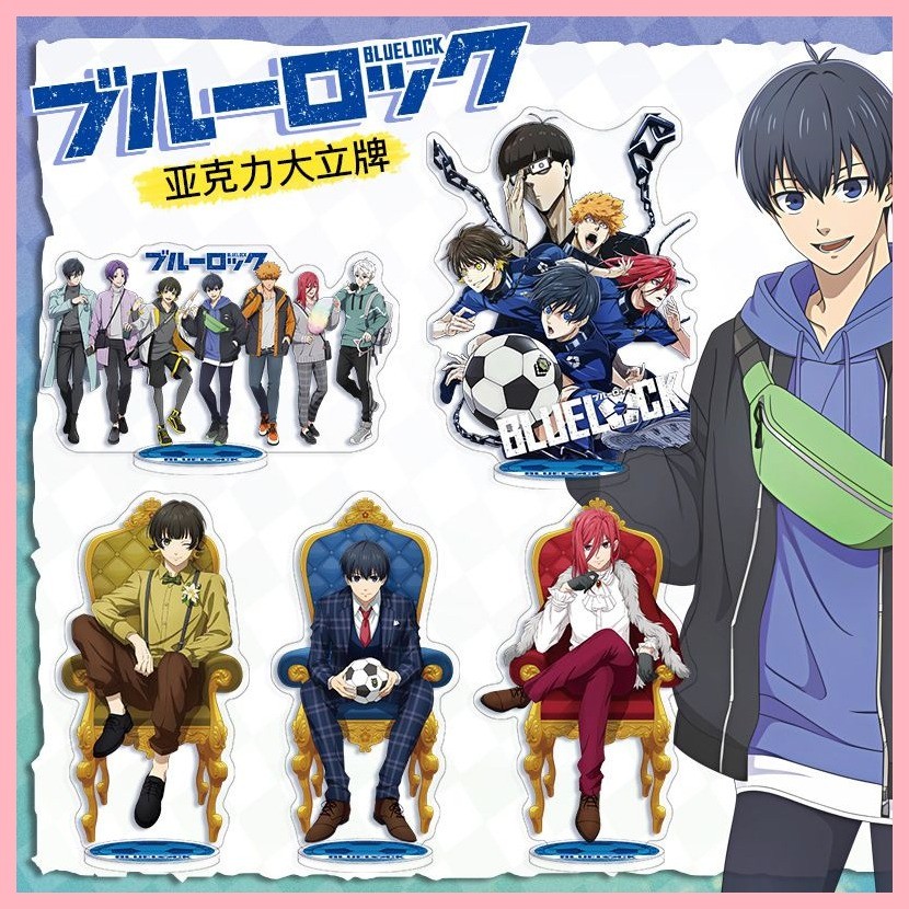 Stand BLUE LOCK Isagi Yoichi Bachira Meguru Kunigami Rensuke Chigiri ...