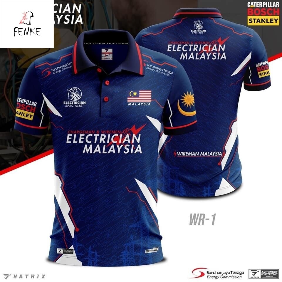 FENKE Malaysian customs electrical wireman Malaysia high quality polo ...