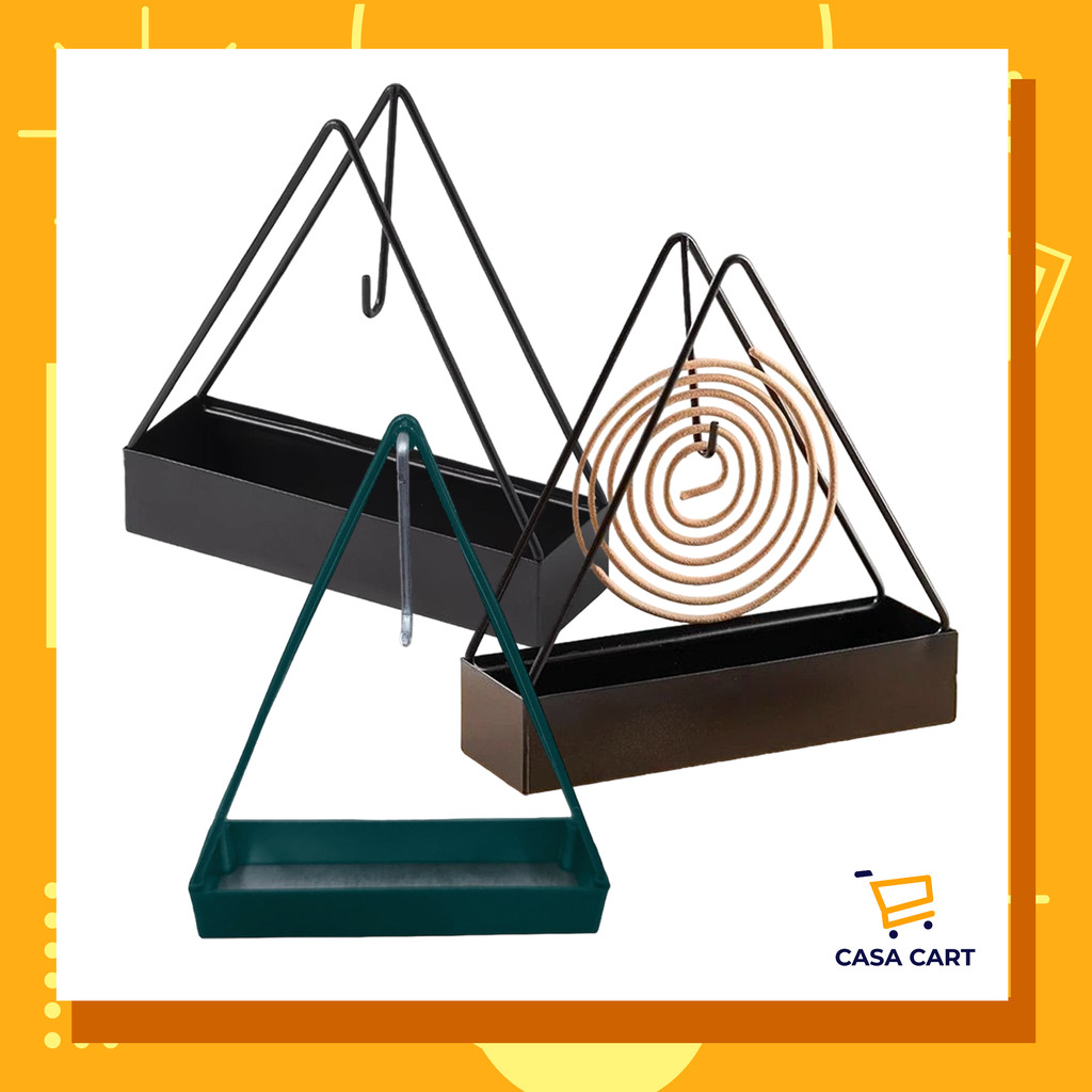 CASA CART Rak Kemenyan Anti Nyamuk Seni Kreatif Mudah Alih Kalis Api ...