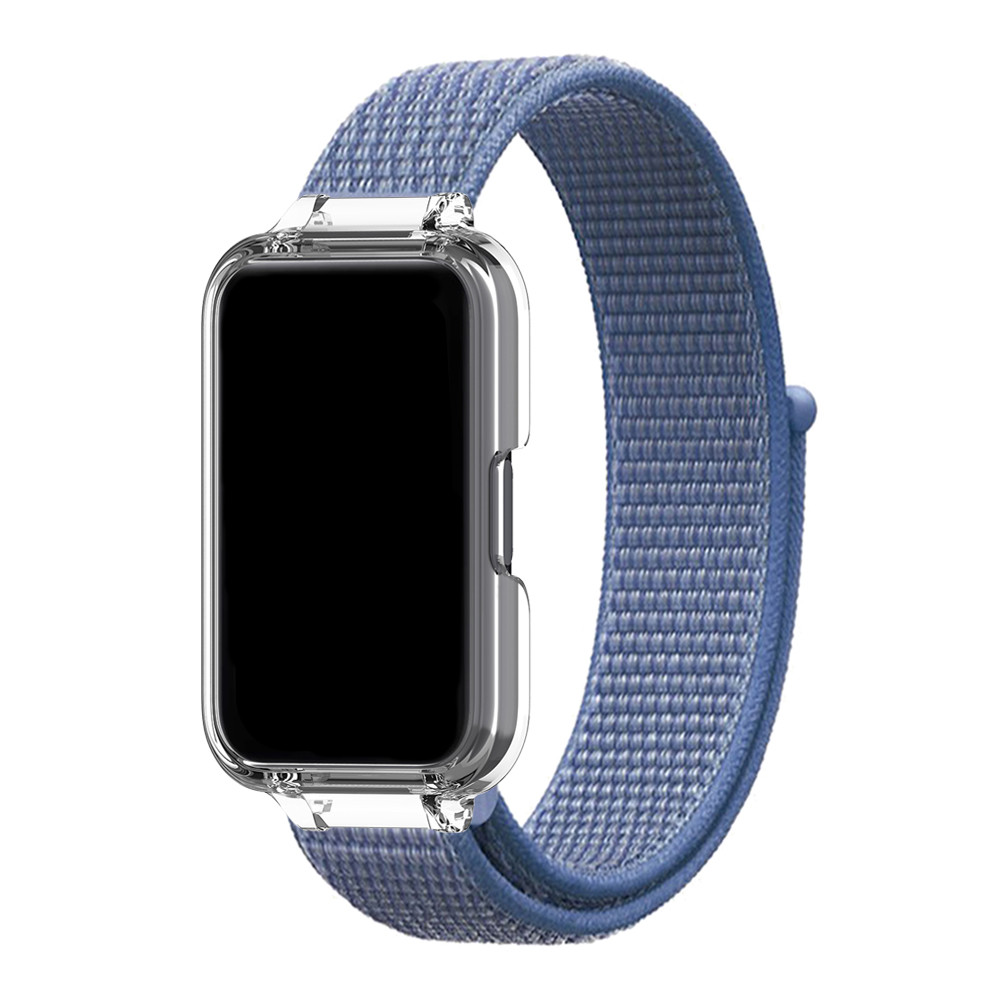 Nylon Loop Strap with PC Case For Huawei Band 10 / 9 / 8 / 7 / 6 / 6 ...