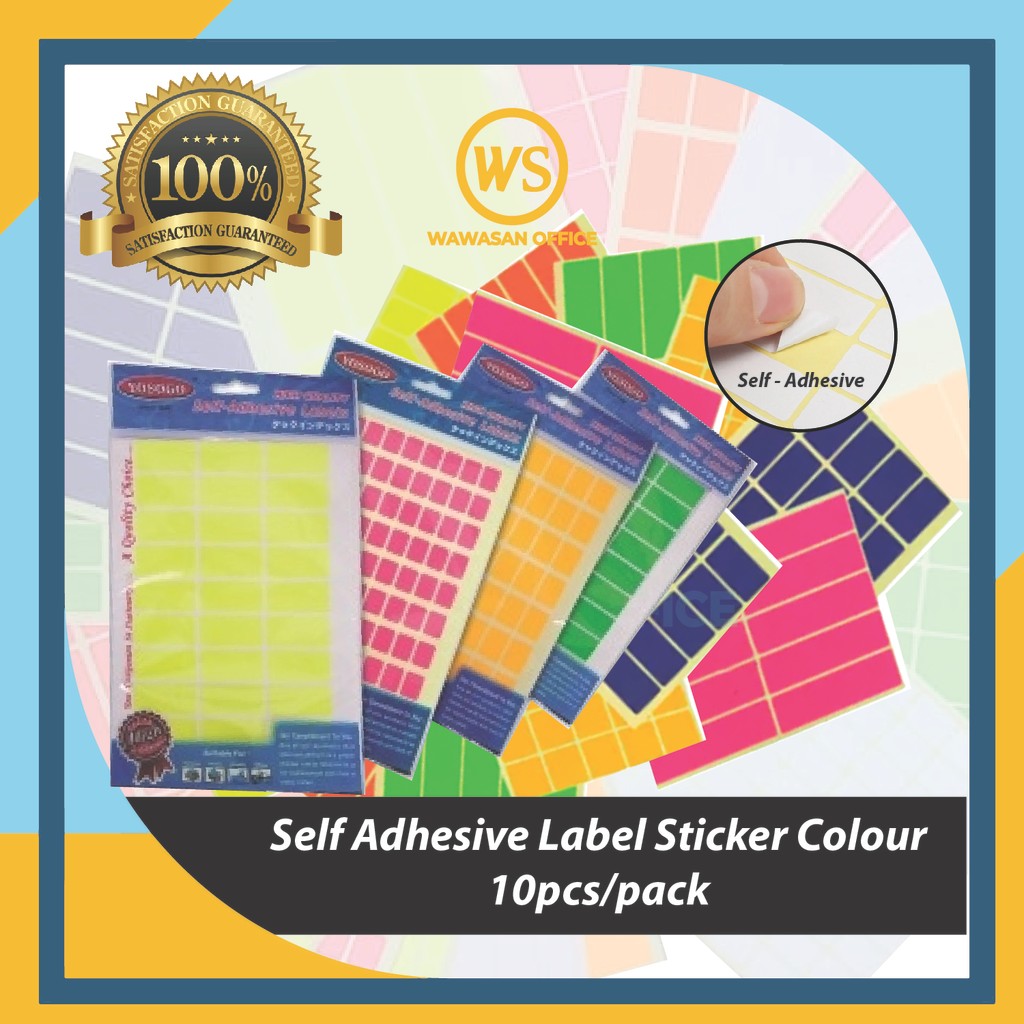 Sticker Label / Self Adhesive Label Sticker / Color Sticker Label ...