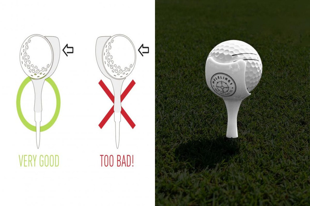 ZNCE_ Golf Tees with Rotation Isolator Alignment Pin for Precise Shots ...