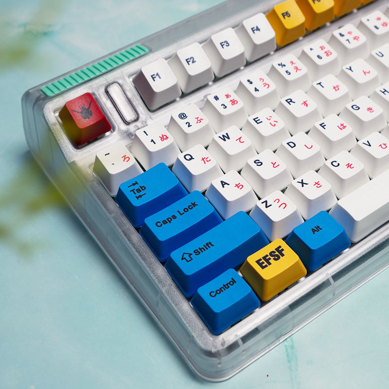 Unique Keycap Cartoon Anime Gundam Theme Keycap pbt Keyboard Cap ...