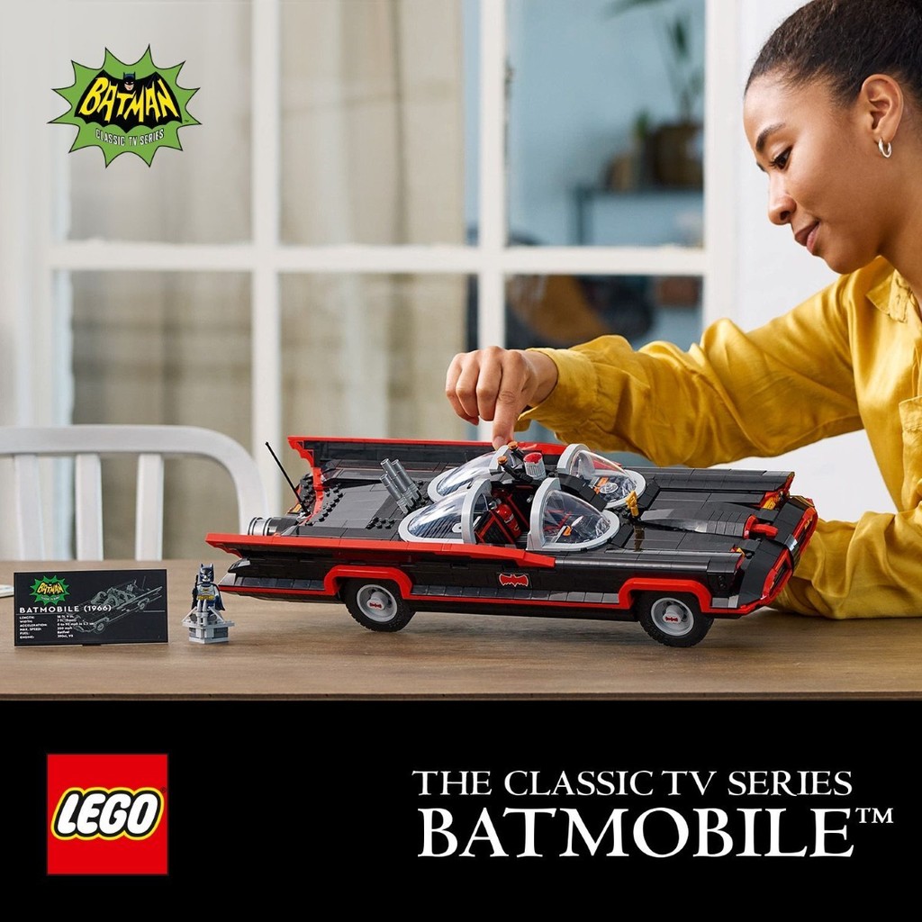 LEGO 76328 Super Heroes DC Batman™: The Classic TV Series Batmobile ...