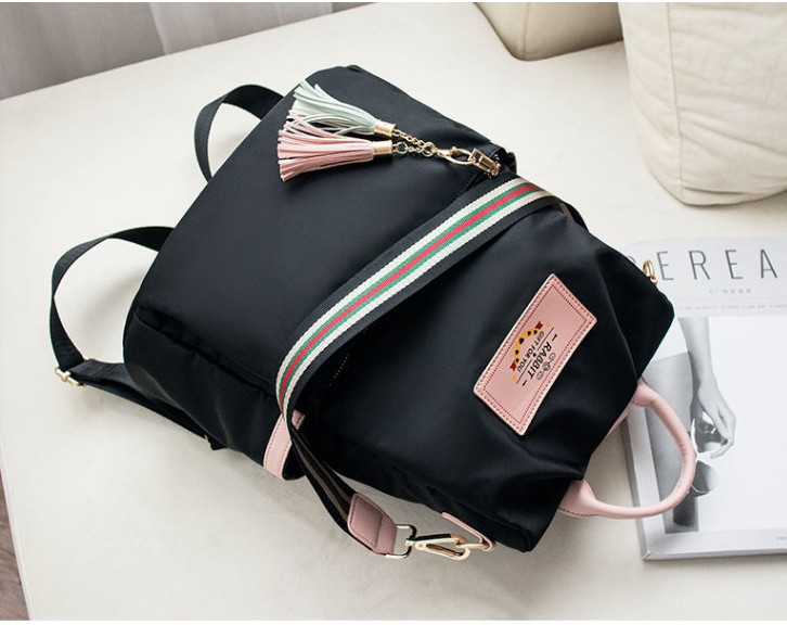 ins Super Hot Small Back[Promosi Acara Pembukaan] Beg galas kain Oxford wanita dalam beg galas ...