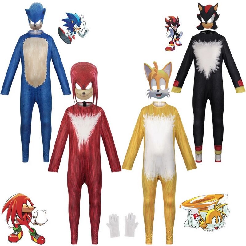 Thorn cos Hedgehog Suit Sonic Jumpsuit Sonic Boy Chatenacrustas cosplay ...
